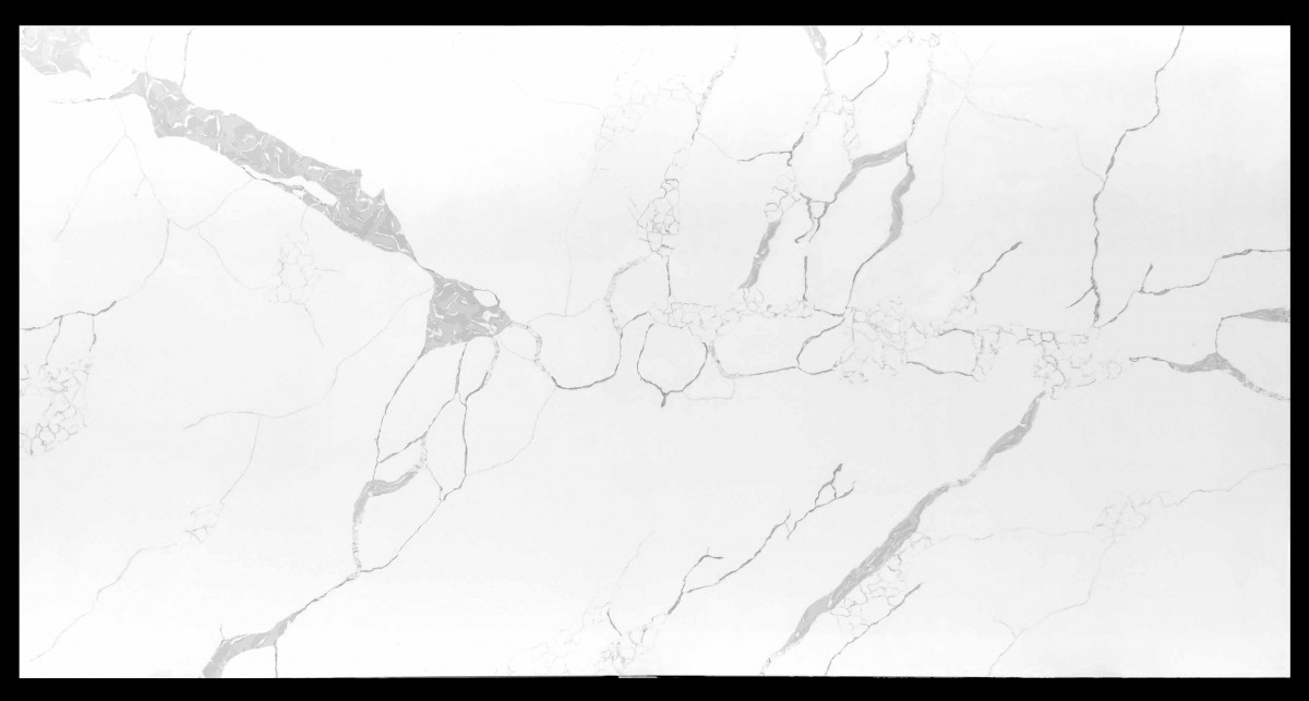 Arabescato Classic Quartz Slabs (YMQ226) - quartz countertops - Yomi Stone