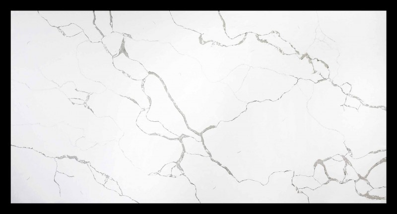 Calacatta Alaska Gold Quartz Slabs (YMQ233) - quartz countertops - Yomi ...