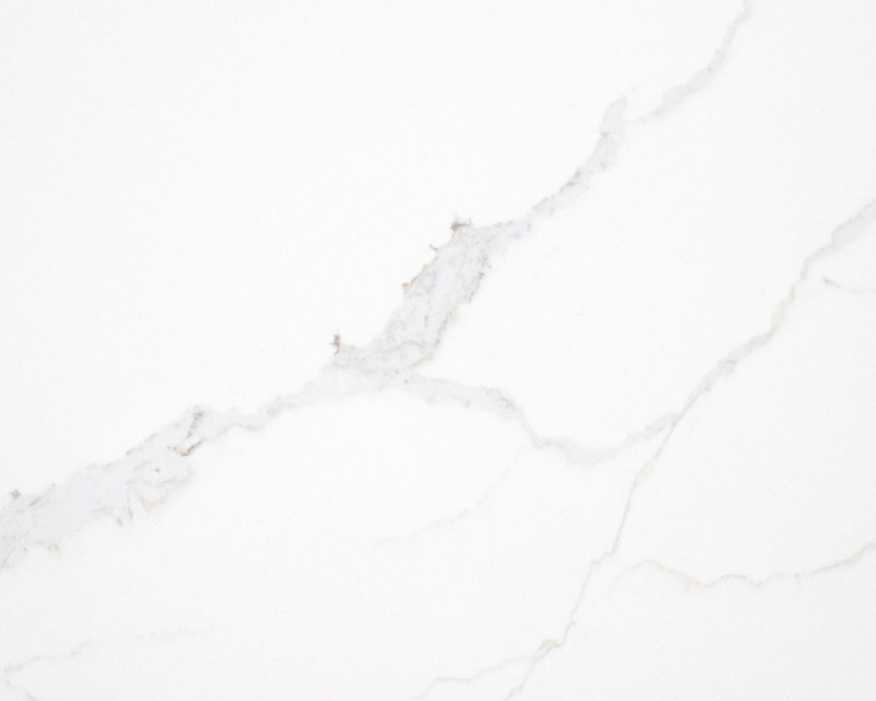Calacatta Alaska White (YMR119) - quartz countertops - Yomi Stone