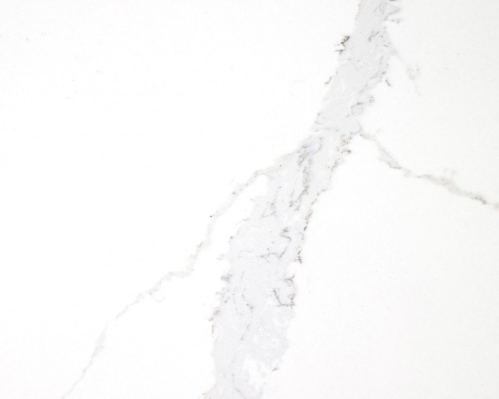 Calacatta Alaska White (YMR119) - quartz countertops - Yomi Stone