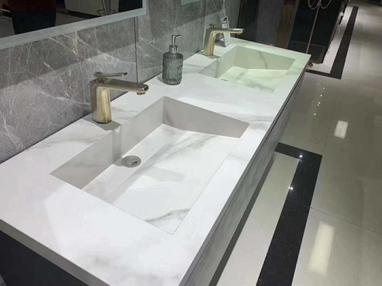 Sintered Stone Vanity tops (YMS028) - quartz countertops - Yomi Stone