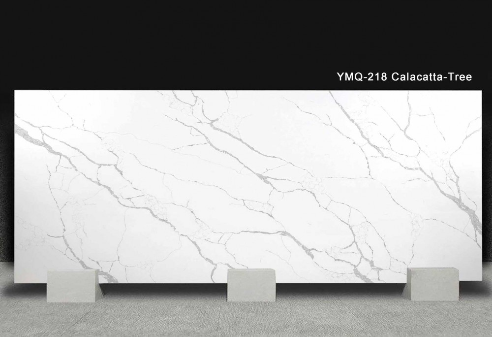 marble look quartz - quartz countertops - Yomi Stone