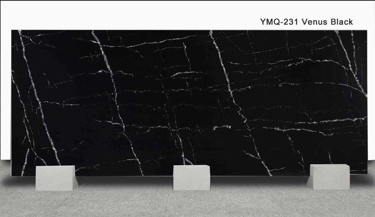 Calacatta Tree Quartz Slabs (YMQ218) - quartz countertops - Yomi Stone