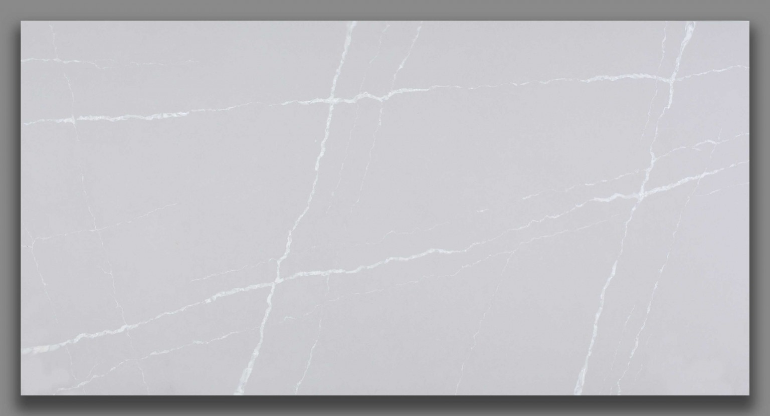 Venus Light Grey Quartz Slabs (YMQ-270) - quartz countertops - Yomi Stone