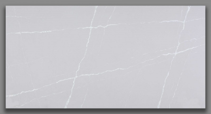 Venus Light Grey Quartz Slabs (YMQ-270) - quartz countertops - Yomi Stone